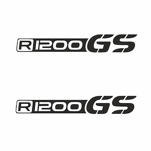 BMW R 1200 GS Matching Sticker - Motorcycle Sticker Decal - Motorcycle ...
