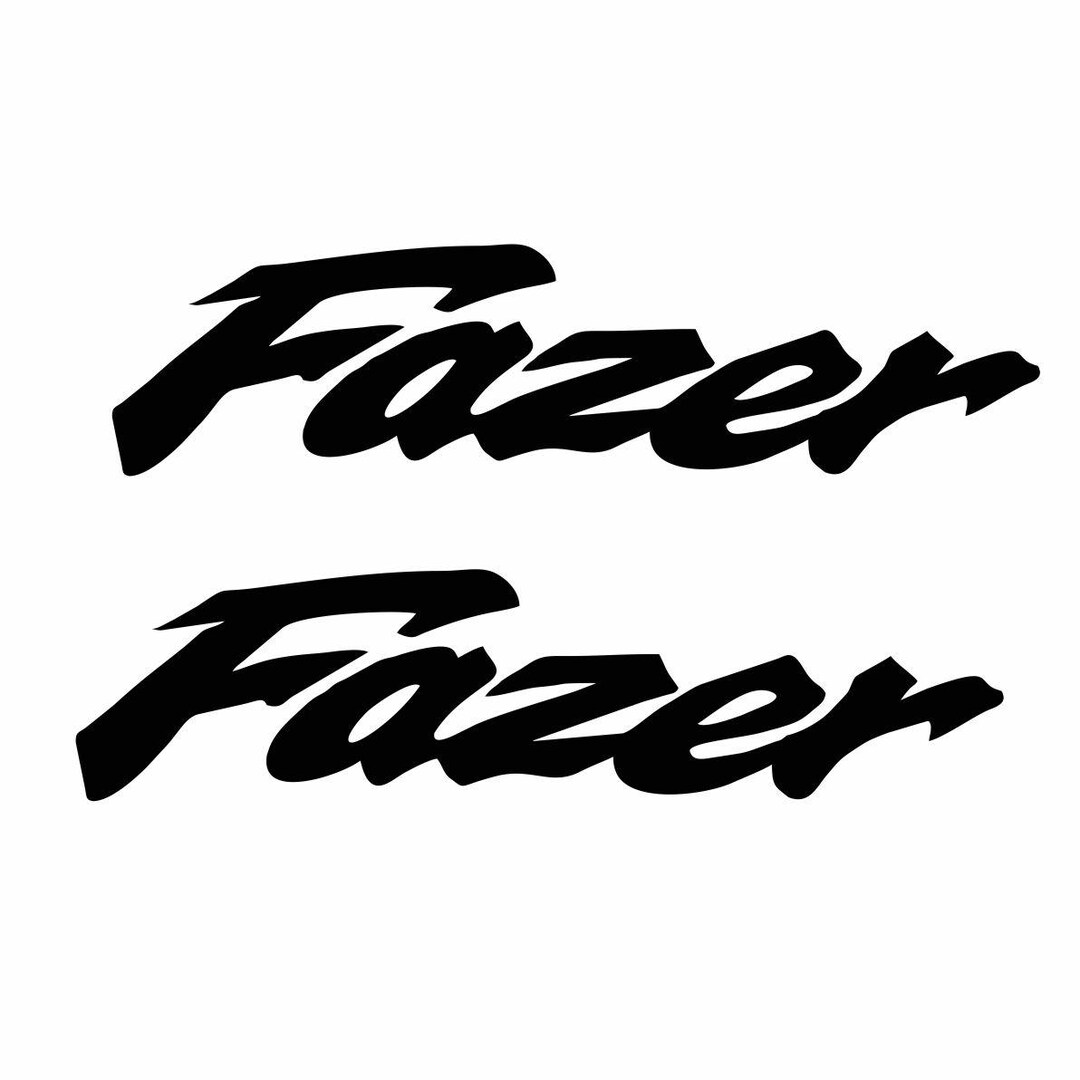 Yamaha FZS 600 Fazer Matching Sticker Lettering - Motorcycle Sticker ...