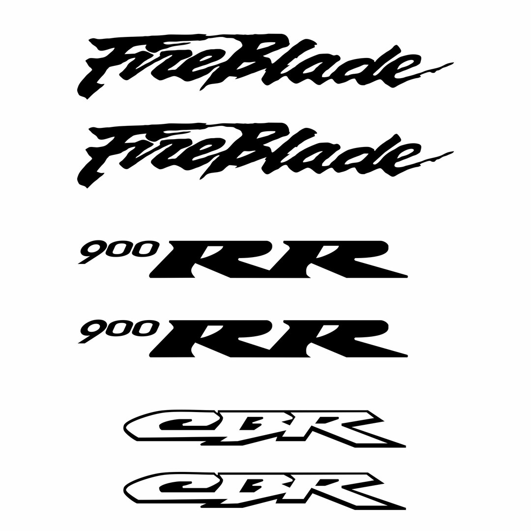 Honda CBR 900 RR - SC 44 Fireblade Sticker Set - Decal Set Decals ...