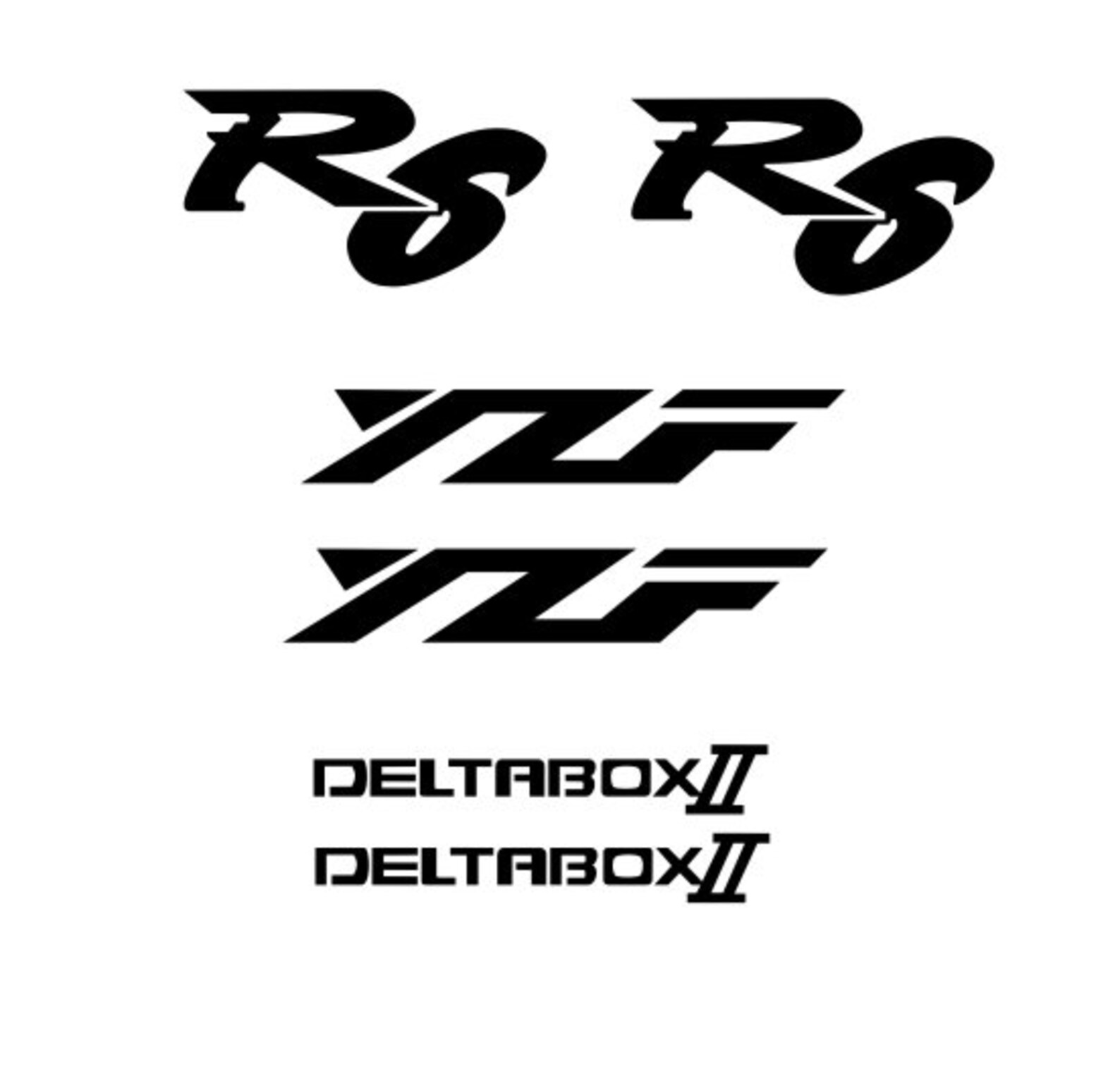 Yamaha YZF R6 Sticker Set Decal Compatible Accessory Set - Etsy