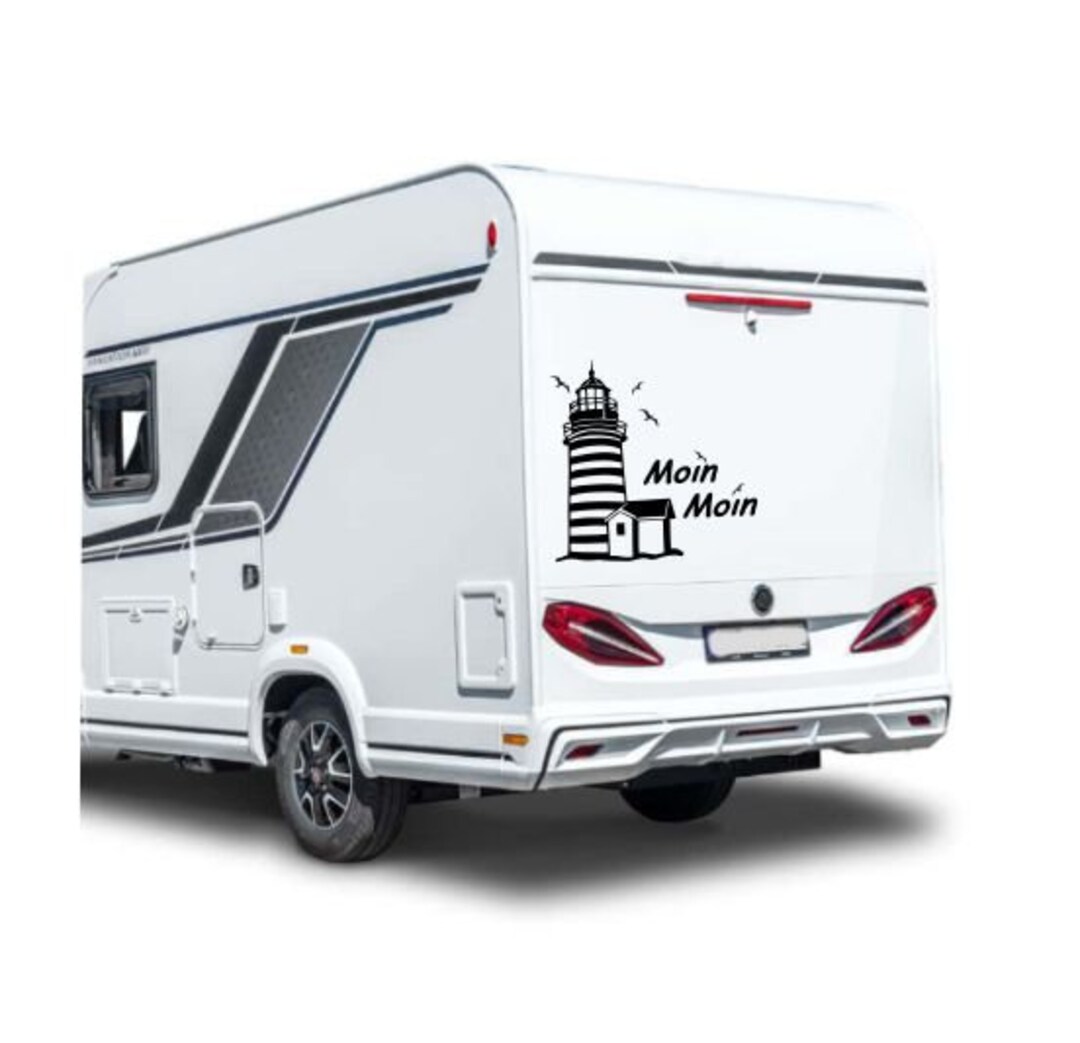 Lighthouse Moin Moin Sticker 50 Cm, 60 Cm, 80 Cm for Motorhomes, Vans ...