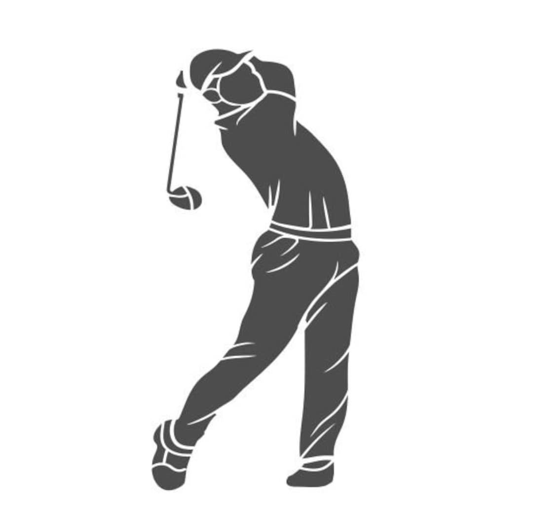 Golfer Sticker 17 X 8 Cm Exclusive Sticker Motorhome Car Styling Design ...
