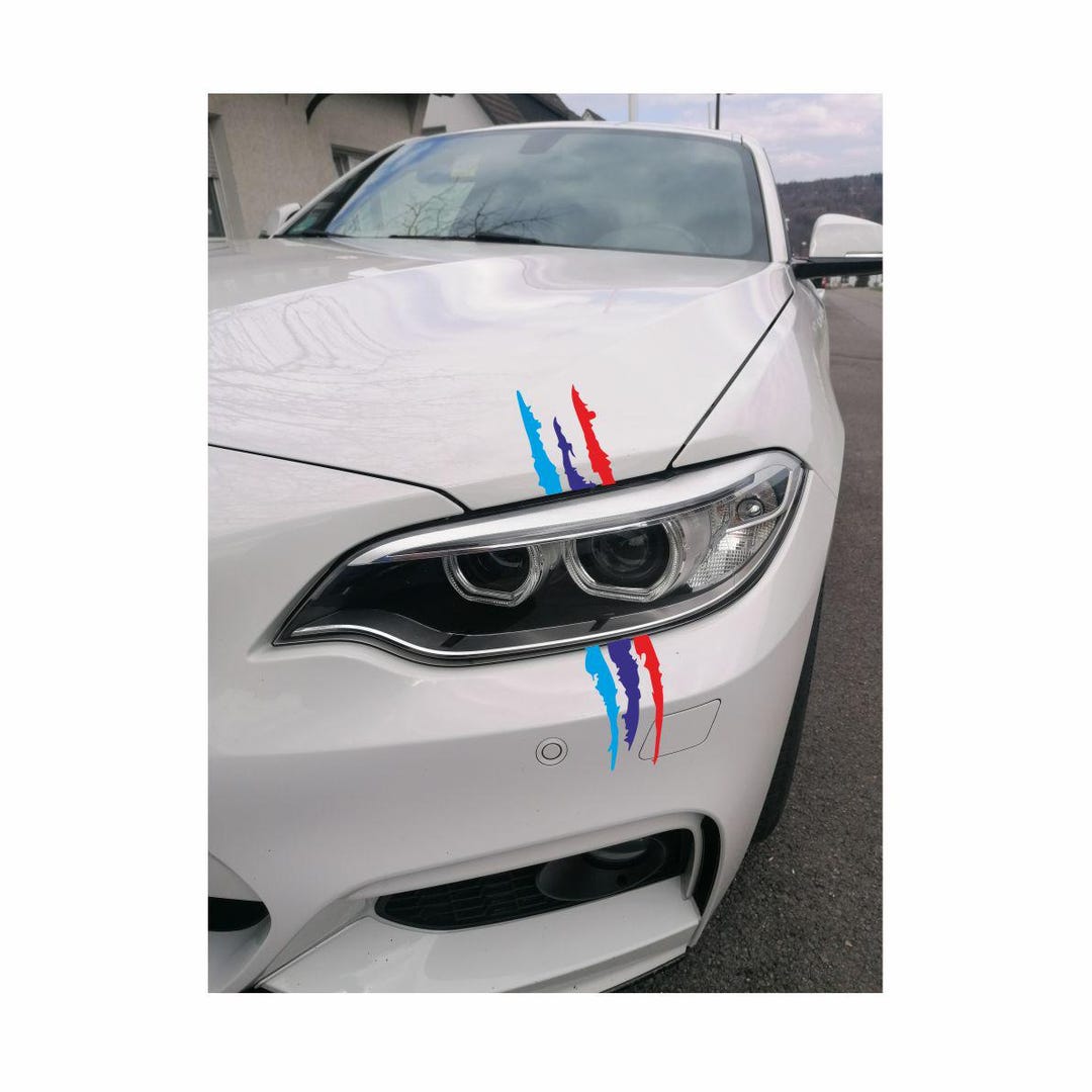 Scratch Claw Sticker Car and Motorcycle Label 35 X 10 Cm Design Monster ...