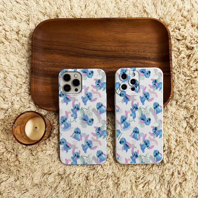 Stitch iPhone Case - Etsy