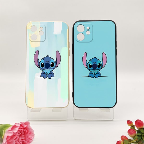 Stitch Phone Case for Couples - Etsy