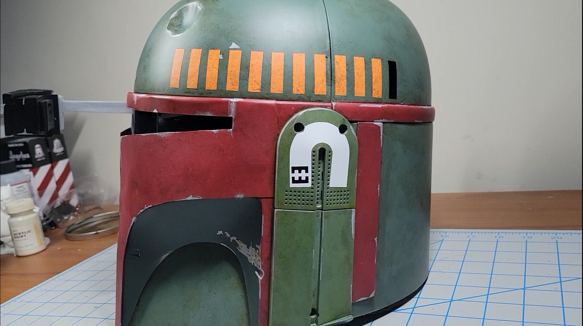 Boba Fett Helmet Re-armored Decals SVG Vinyl Cut Files - Etsy