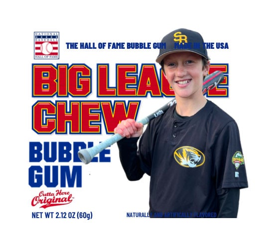 Custom Big League Chew With CUSTOM FRONT - Etsy
