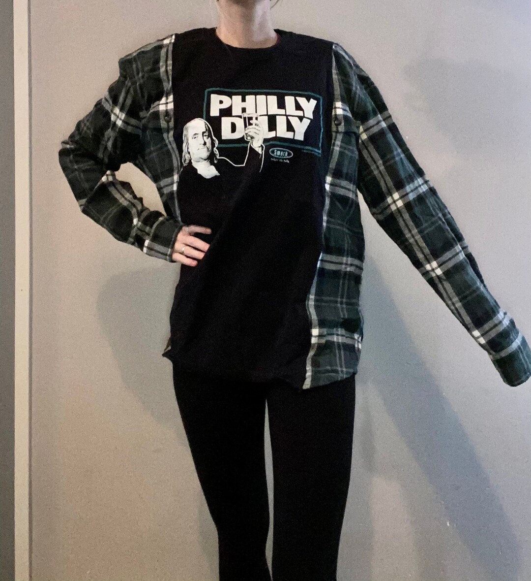 Philadelphia Eagles Dilly Dilly Custom Tee Flannel - Etsy