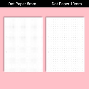 A4 Printable Paper Bundle | Lined, Grid, Dotted, Graph (PDF) - Etsy