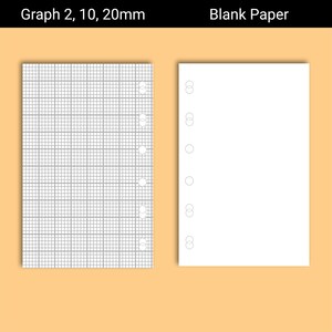 Filofax Pocket Printable Paper + Hole Punch Marks | Printable Lined ...