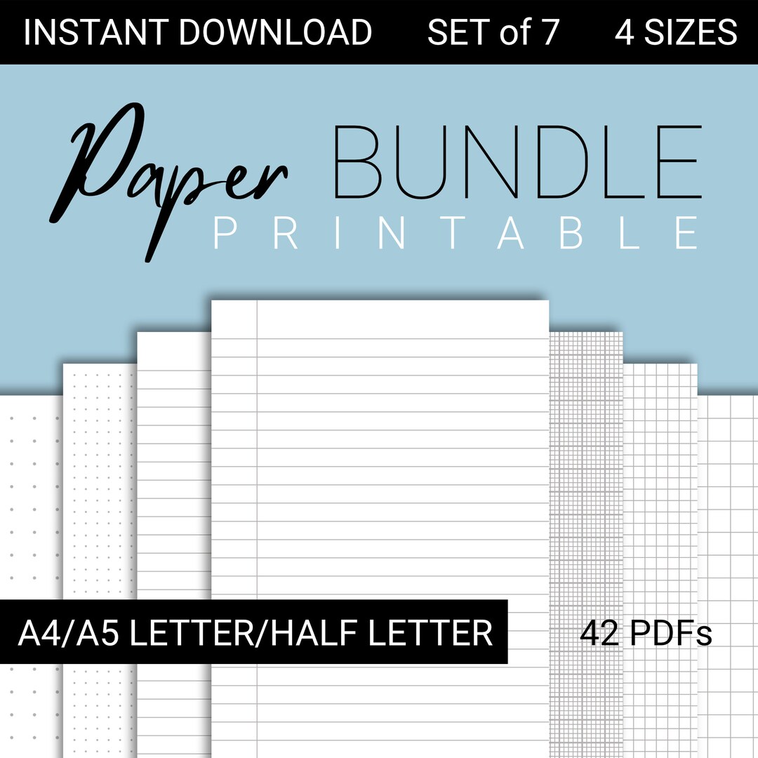 Printable Paper | Printable Lined Paper | Printable Graph Paper ...