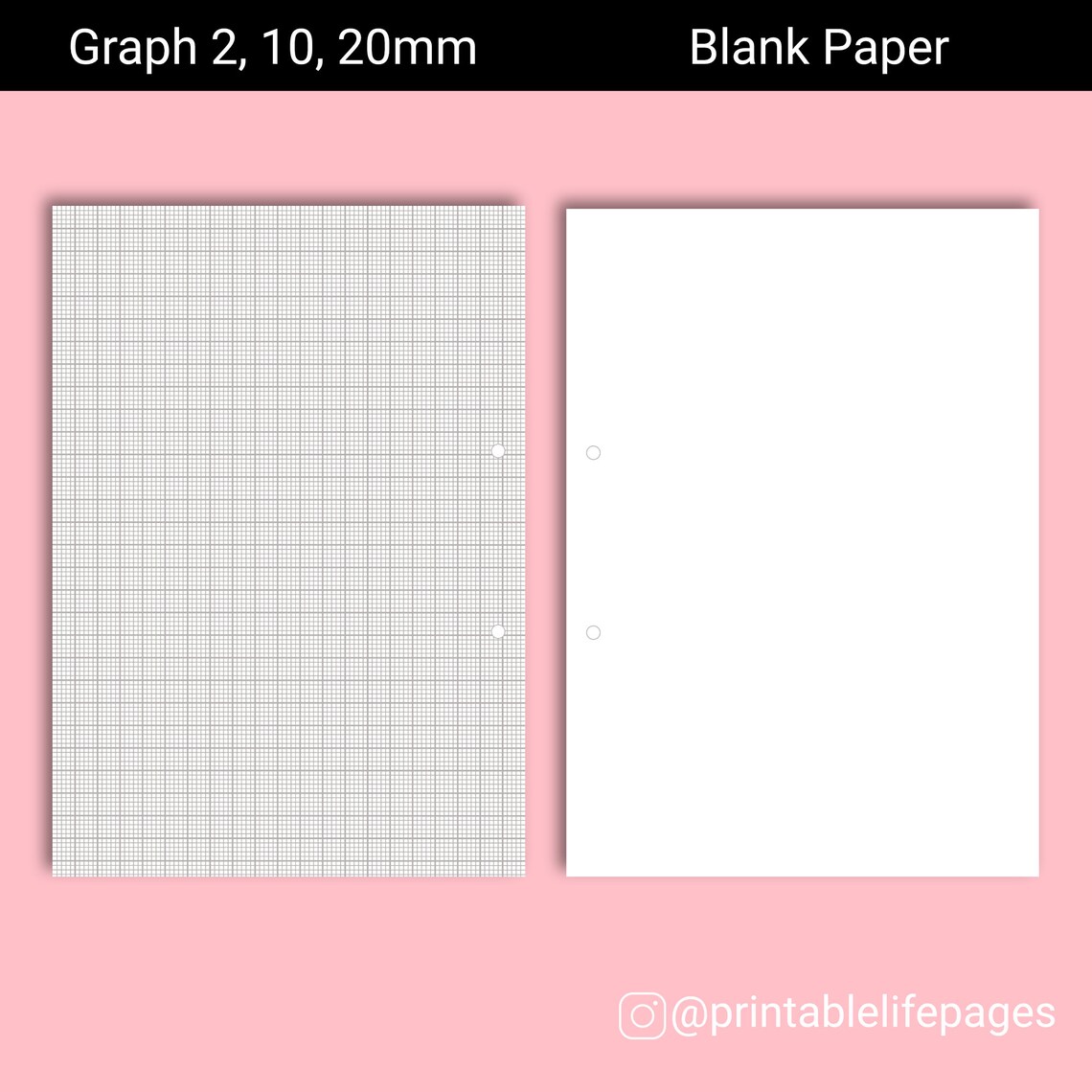 A4 Printable Paper Hole Punch Marks Printable Lined Paper Printable ...