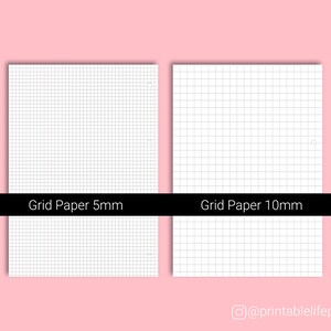 A4 Printable Paper Hole Punch Marks Printable Lined Paper - Etsy