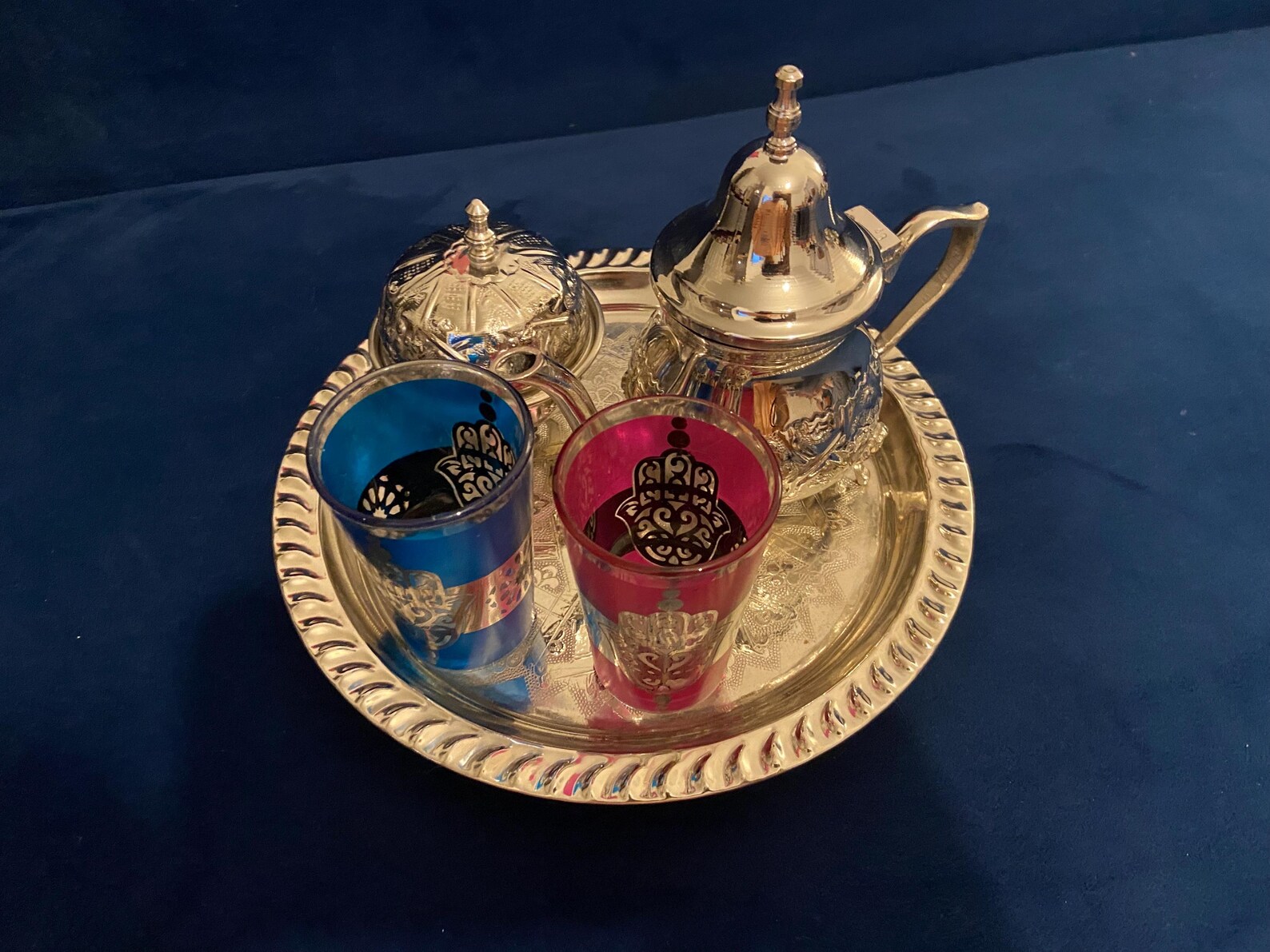 Moroccan Tea Set - Etsy