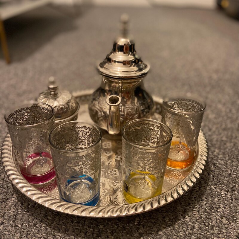 Tea Set Moroccan - Etsy