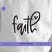 Faith Embroidery Design for Christians | Embroidery File | 4x4 Machine ...