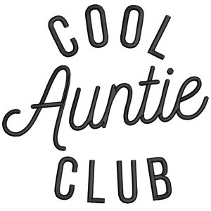Cool Auntie Club Embroidery Designs | Trendy Embroidery Cool Aunt Club ...