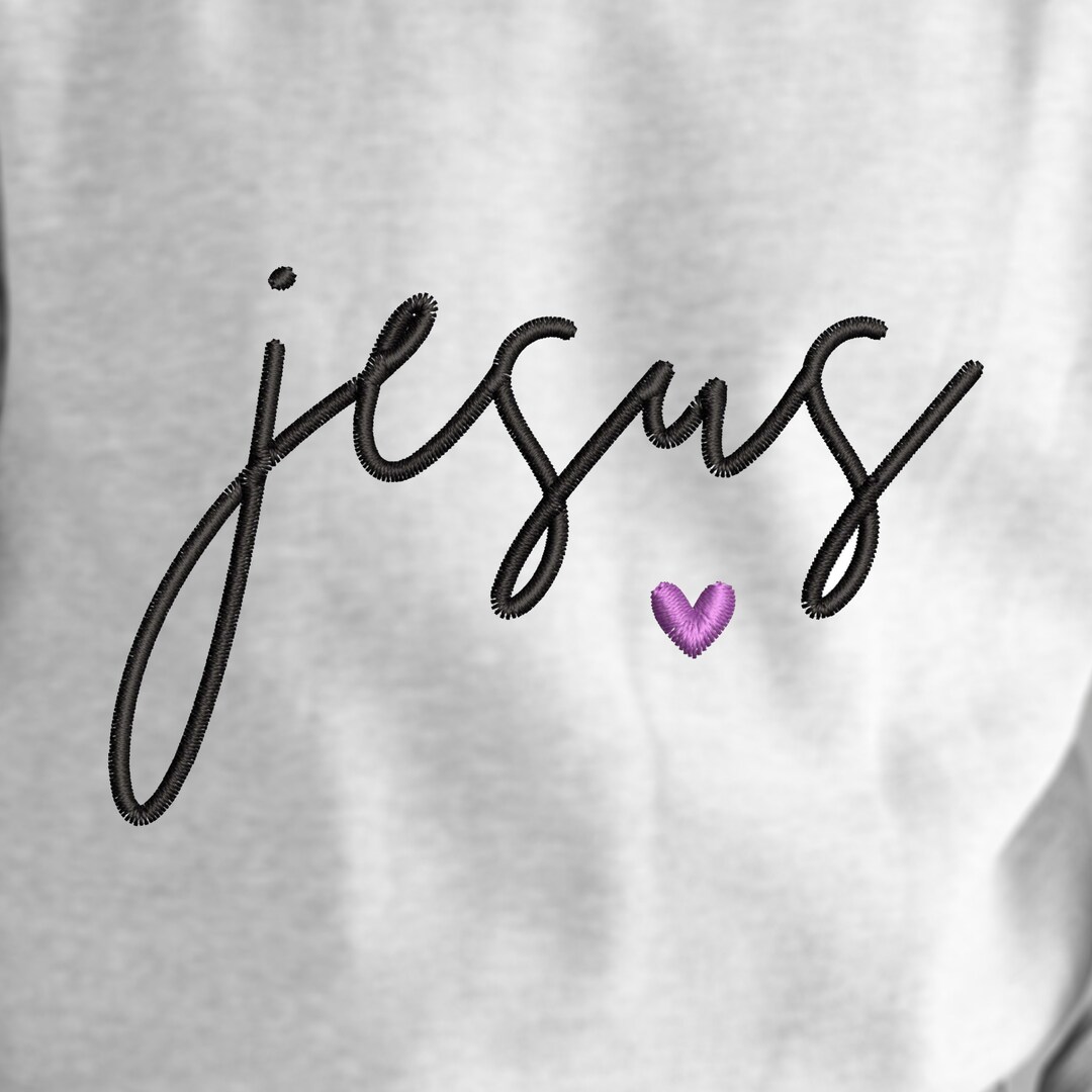 Jesus Embroidery Design for Christians | Embroidery File | 4x4 Machine ...
