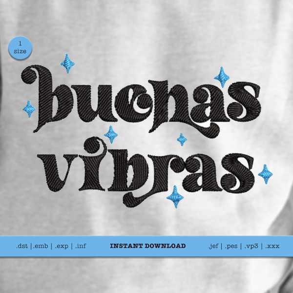Buenas Vibras - Etsy