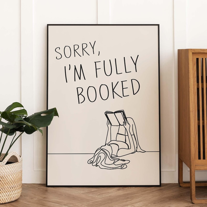 Im Reading Poster - Etsy UK