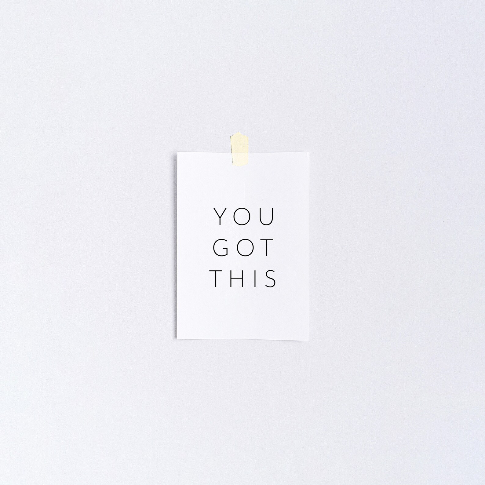 You Got This Printable Wall Art, Motivational Quote, Minimalist Home ...