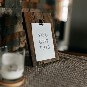 You Got This Poster, Inspirational Typography Art, Motivational Quote ...