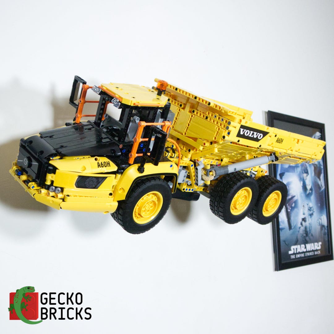3D Printed Wall Mount for LEGO Volvo 6x6 (set 42114) - Gecko Bricks - Etsy