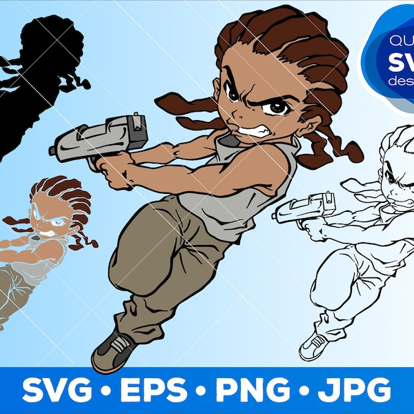 The Boondocks Vector Png - Etsy Denmark