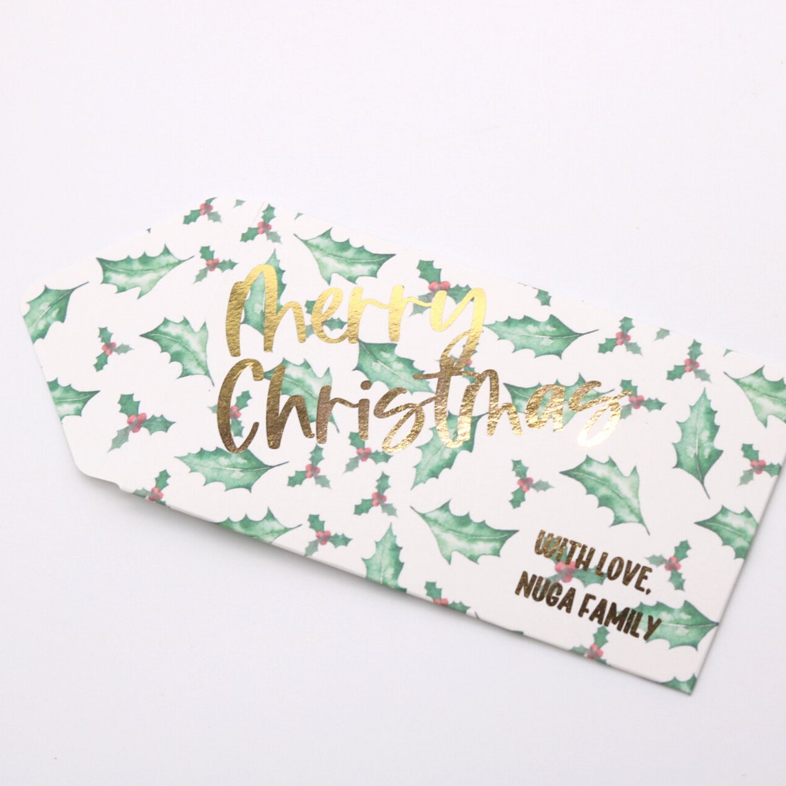 Custom Christmas Money Gift Envelopes Personalized Holiday - Etsy