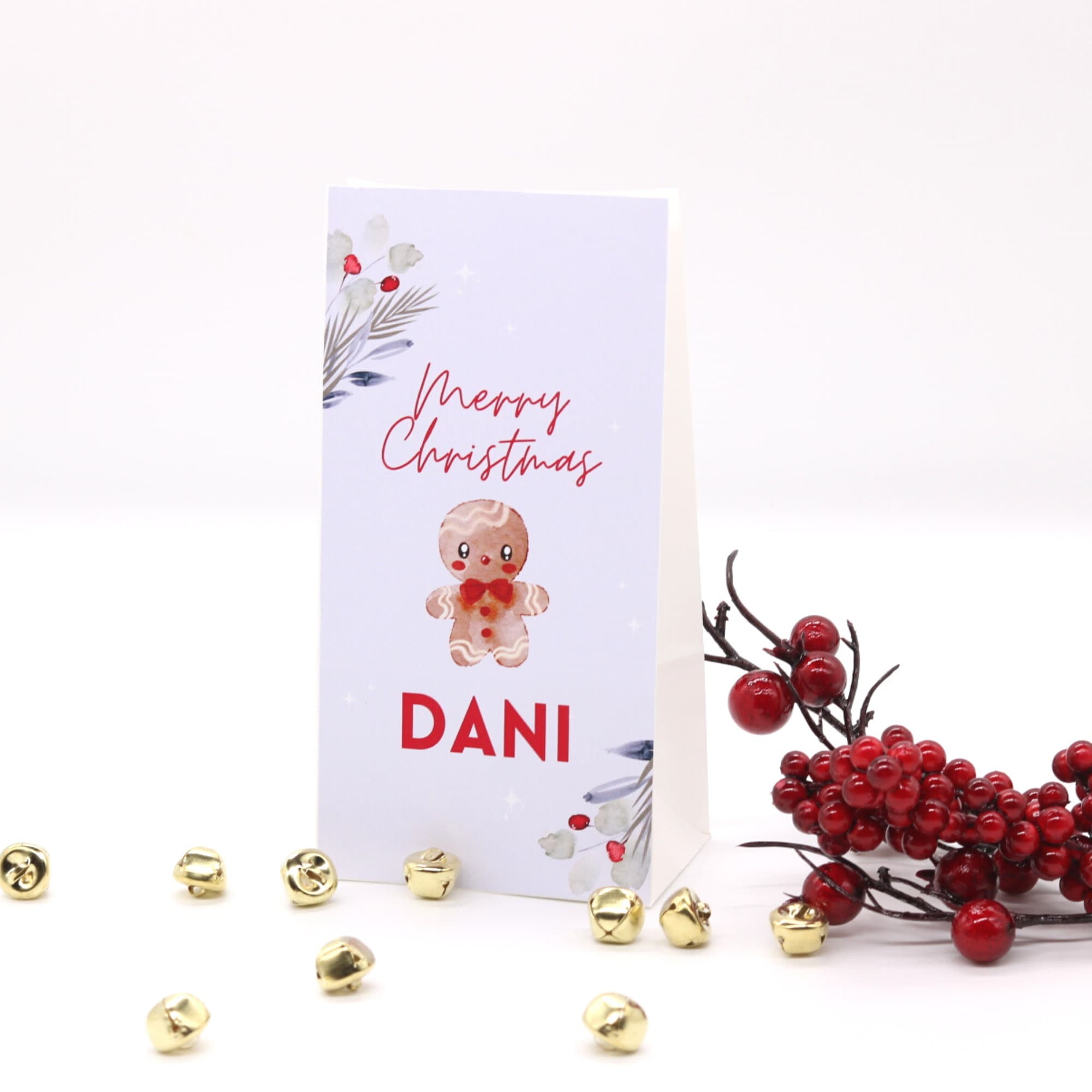 Custom Christmas Paper Bags Christmas Candy Bags Christmas - Etsy