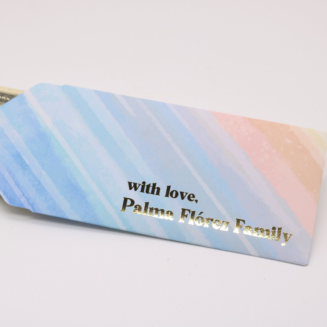 Custom Foil Money Envelopes, Foil Cash Envelopes, Money Holder, Money ...