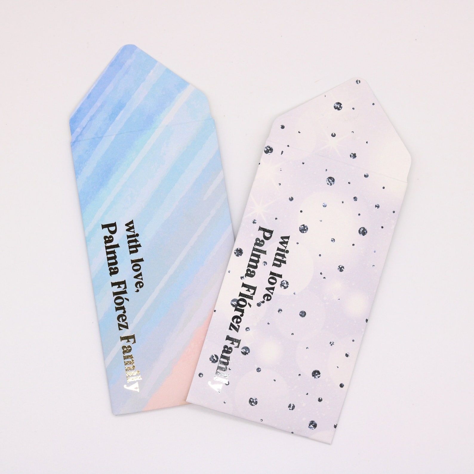 Custom Foil Money Envelopes, Foil Cash Envelopes, Money Holder, Money ...