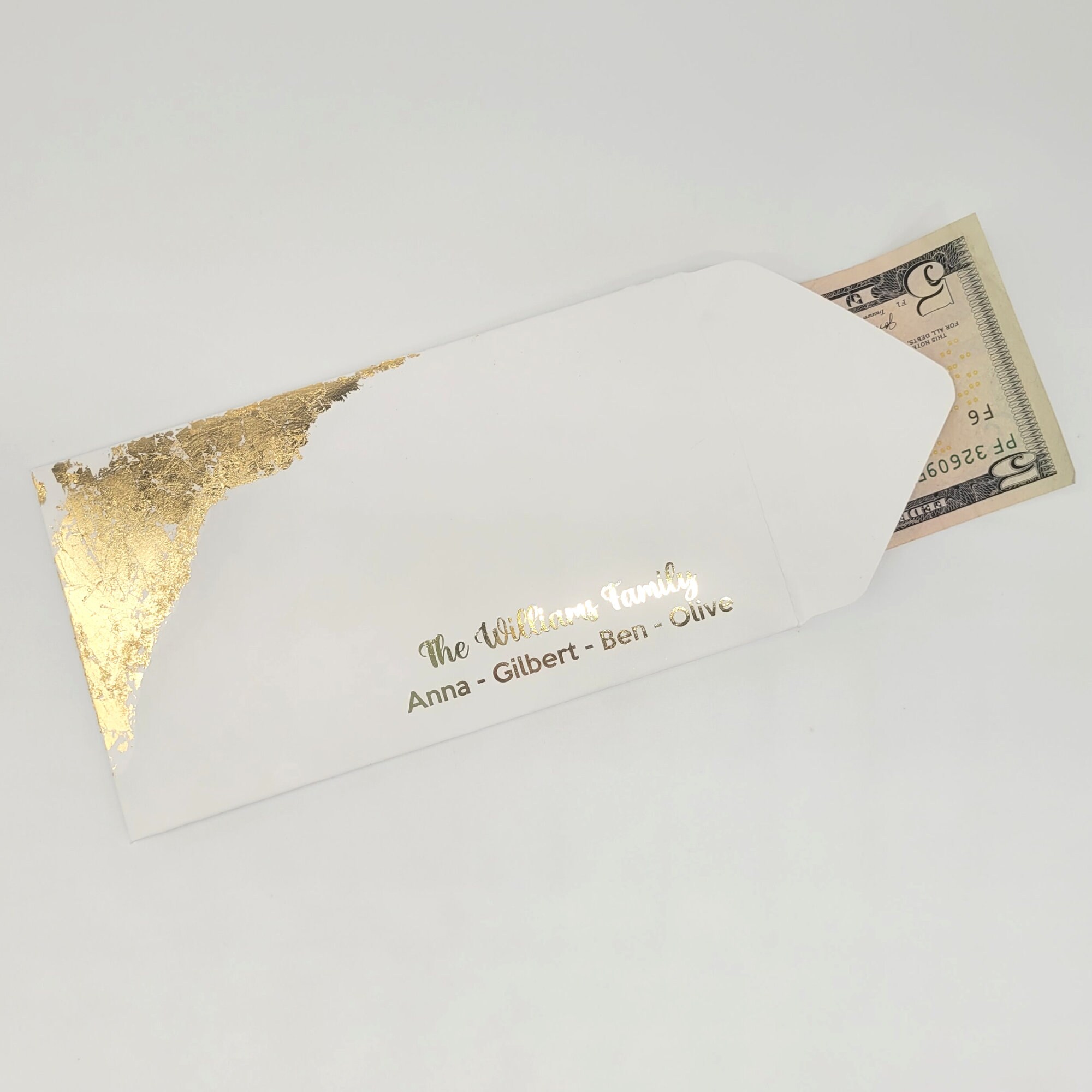 Custom Foil Money Envelopes, Foil Cash Envelopes, Money Holder, Money ...