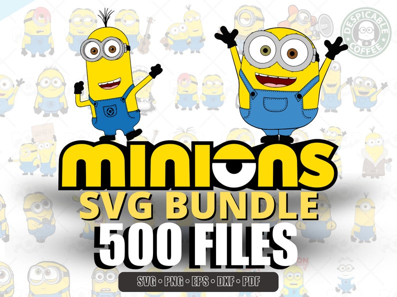 Minions SVG Bundle Minions Birthday Svg Files Minions Cut - Etsy Canada