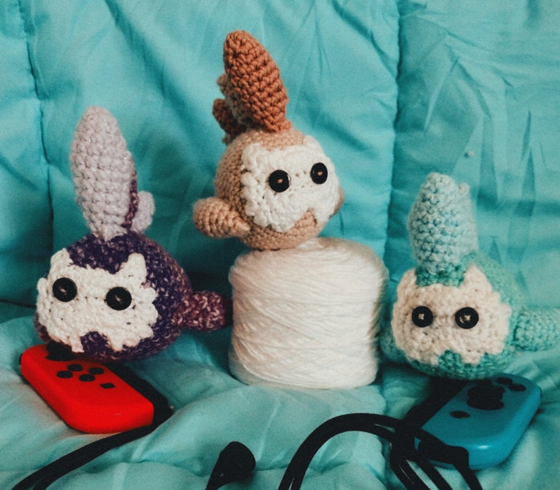 BOTW Sand Seal Plush Crochet Pattern - Etsy