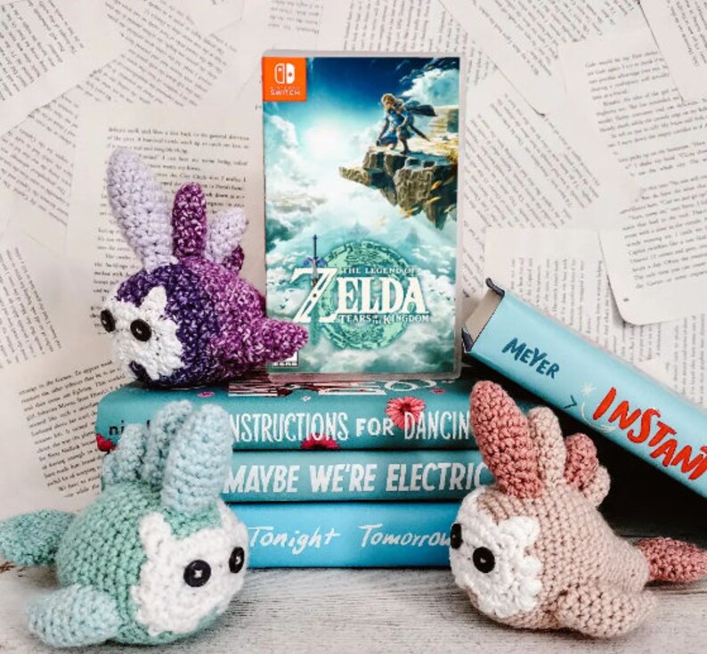 BOTW Sand Seal Plush Crochet Pattern - Etsy