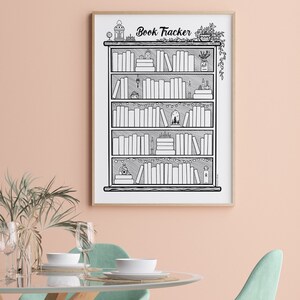 Digital & Printable Reading Log/book Tracker DIGITAL FILES ONLY - Etsy