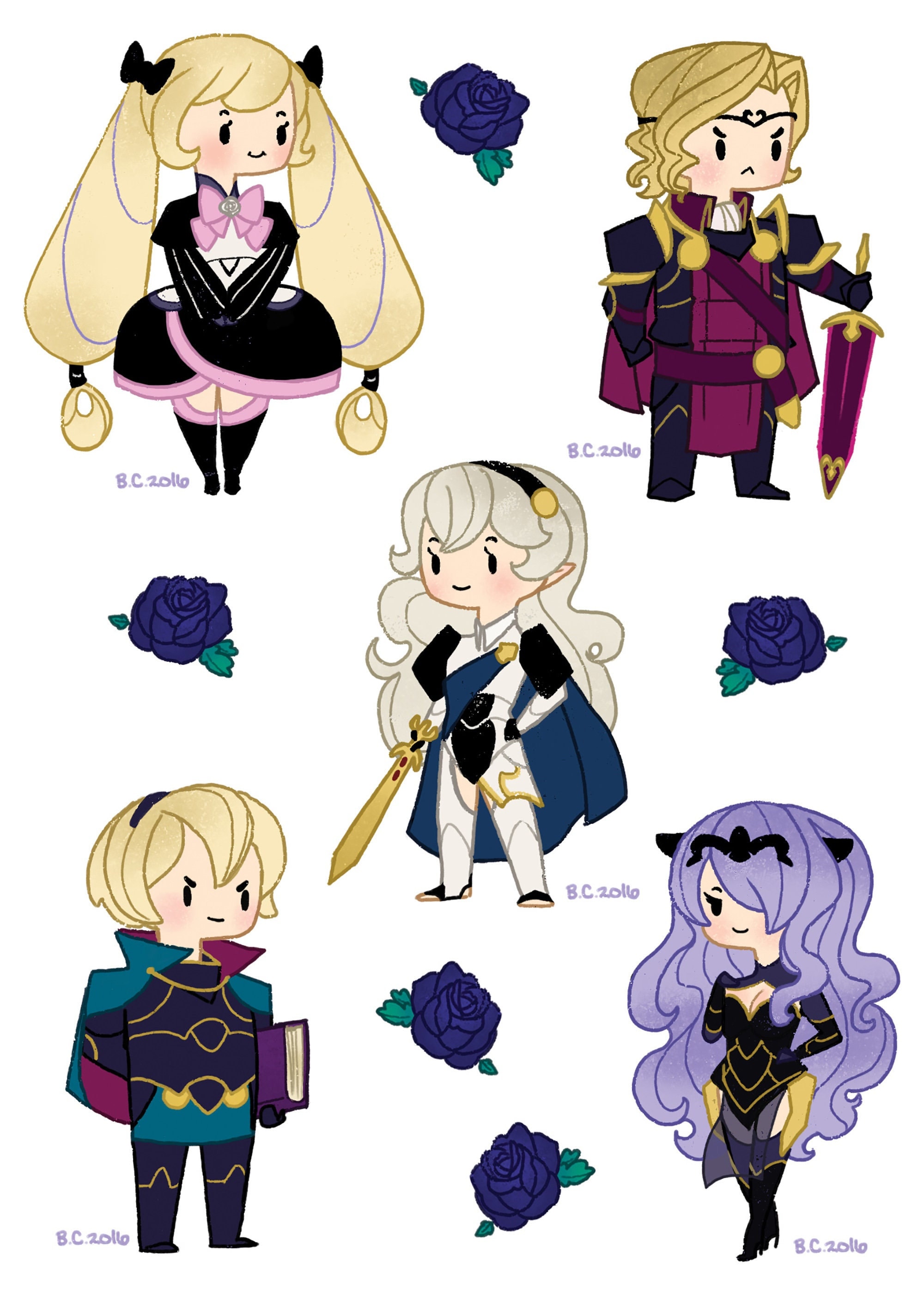 Fire Emblem Fates Stickers - Etsy