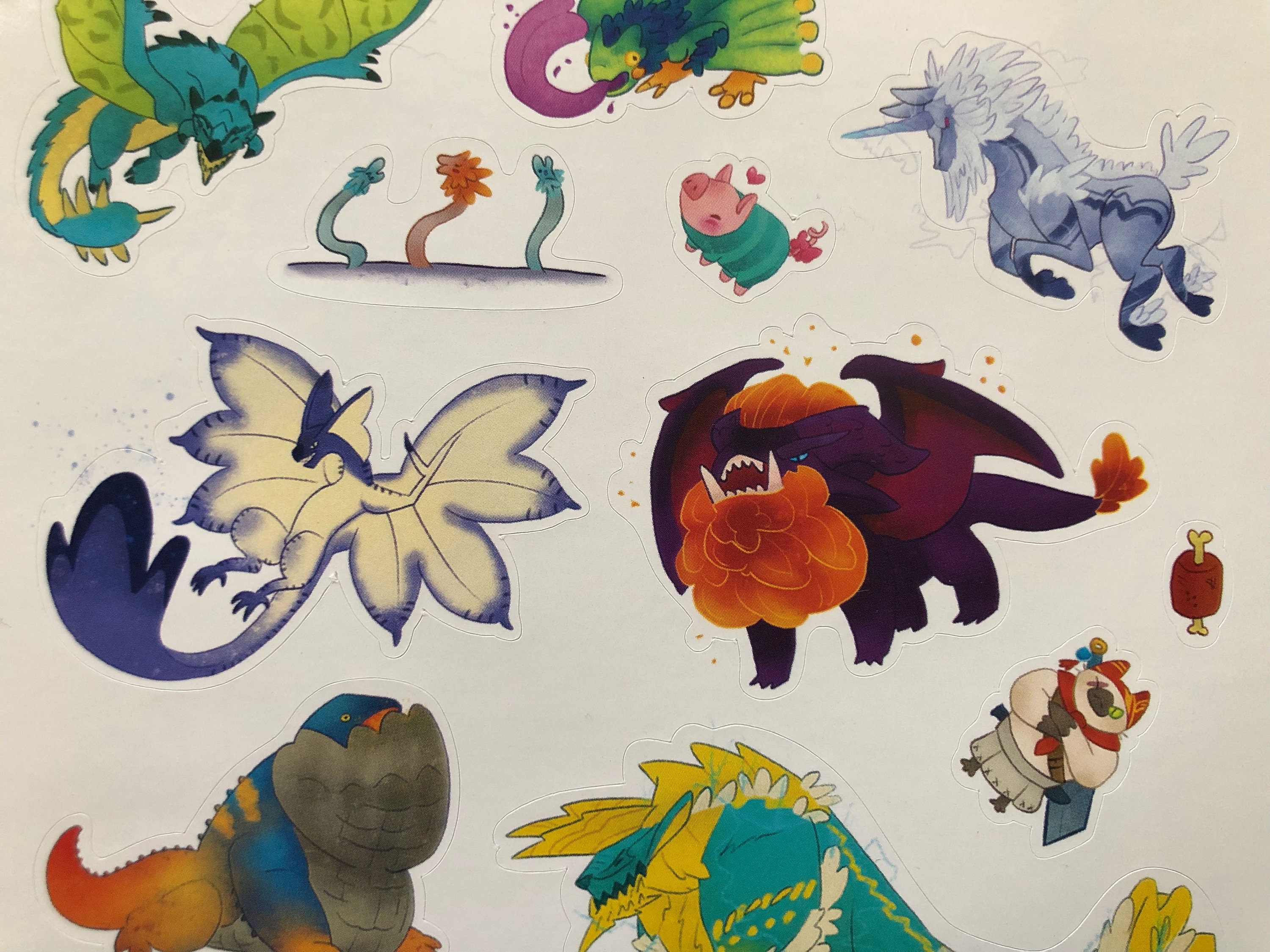 Monster Hunter Stickers - Etsy