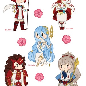 Fire Emblem Fates Stickers - Etsy