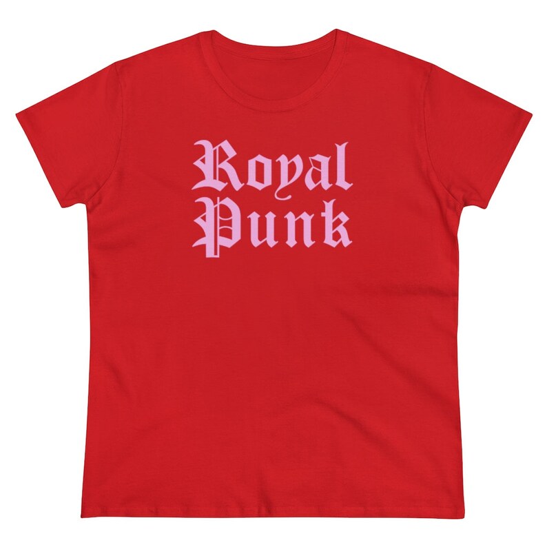 Royal Punk Mean Girls Women's Midweight Cotton Tee - Etsy