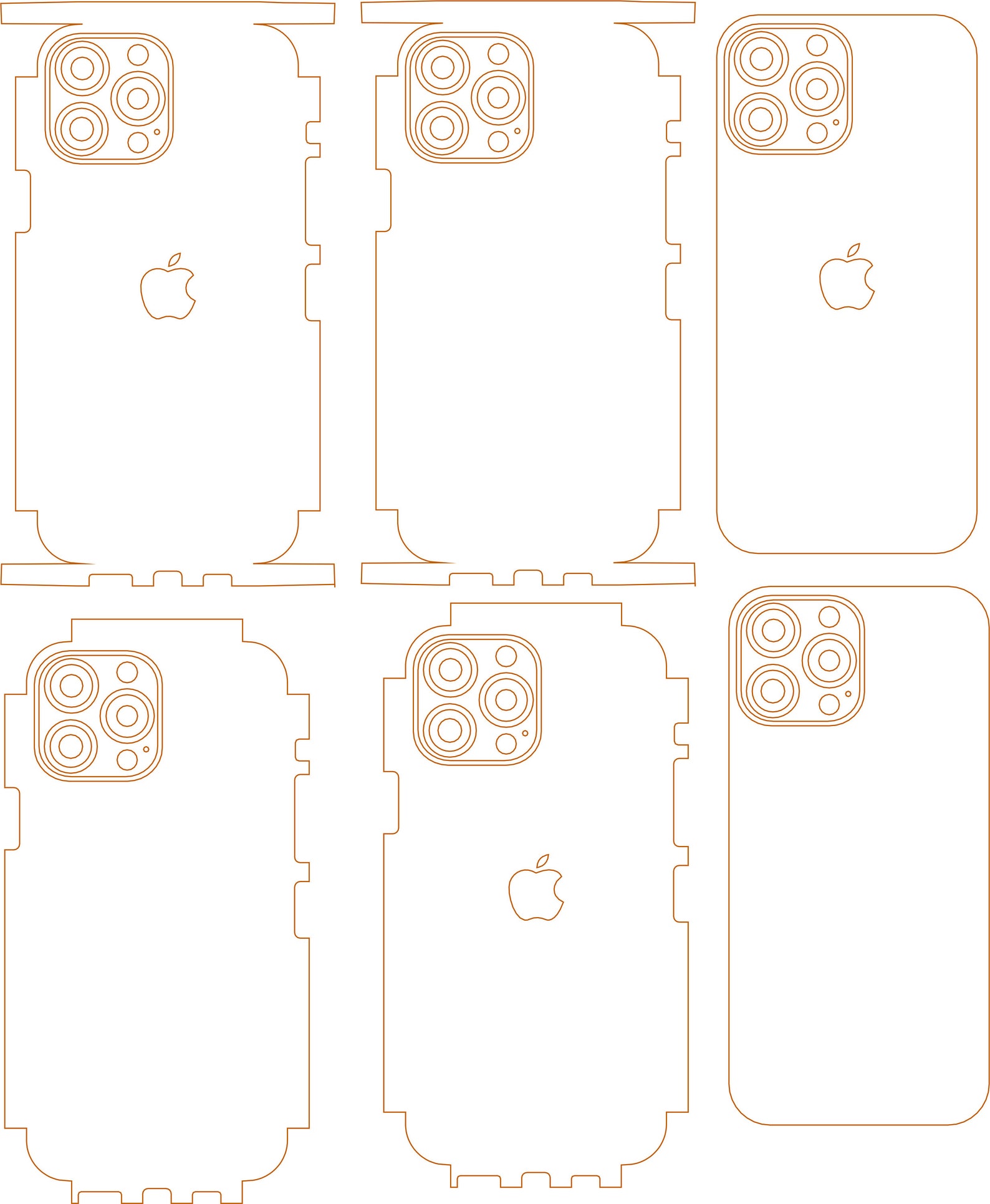 IPhone 13 Pro Max - Vector Cut File CDR , PLT , DXF , Svg , Jpg- Skin ...