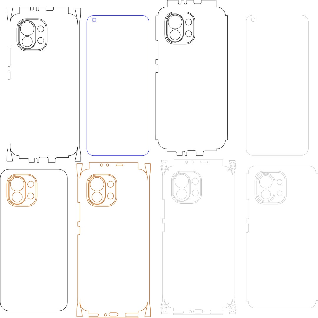 All Xiaomi Phones, Complete Series in Several Formats, Including Plt ...