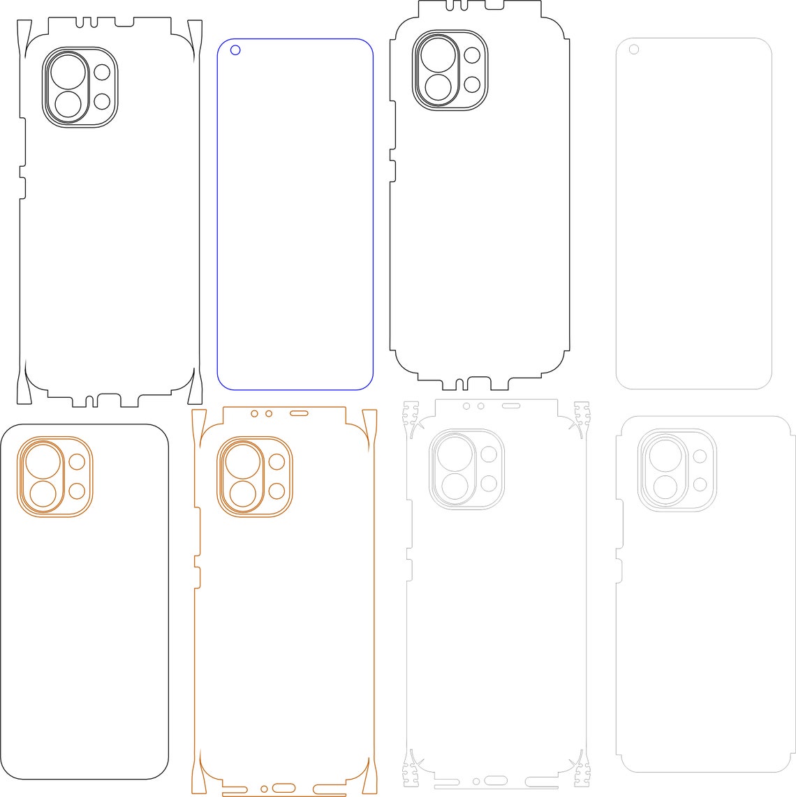 All Xiaomi Phones, Complete Series in Several Formats, Including Plt ...