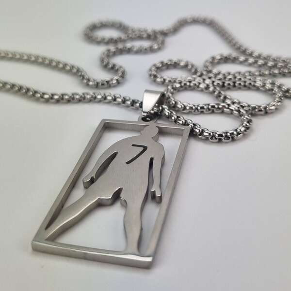 Cristiano Ronaldo Stainless Steel Necklace - Etsy