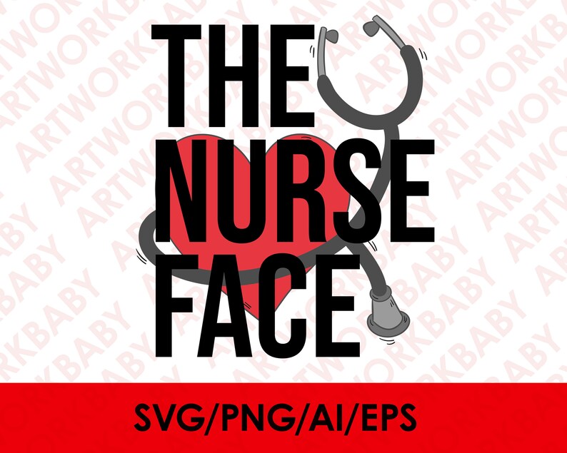 The Nurse Face Medical Svg Digital Download,the Nurse Face Medical Png ...