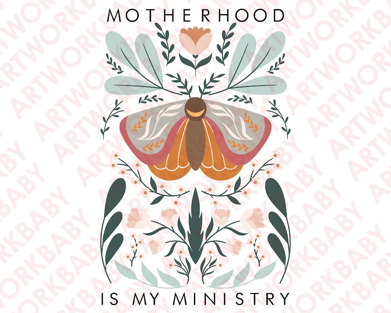 Motherhood is My Ministry Svg Digital Download, Motherhood is My ...