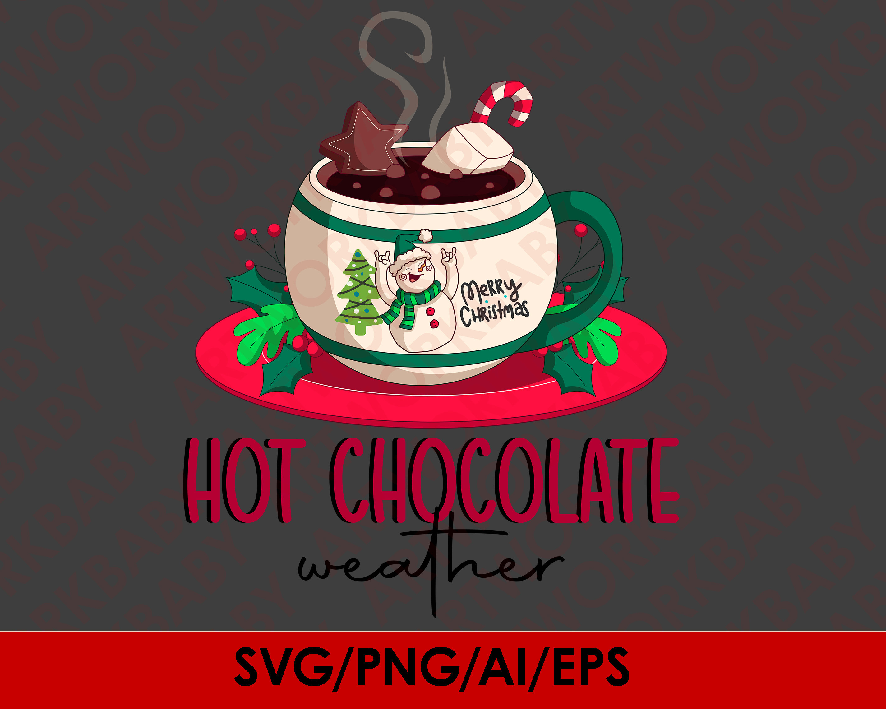 Hot Chocolate Weather Svg Digital Download, Hot Chocolate Png ...