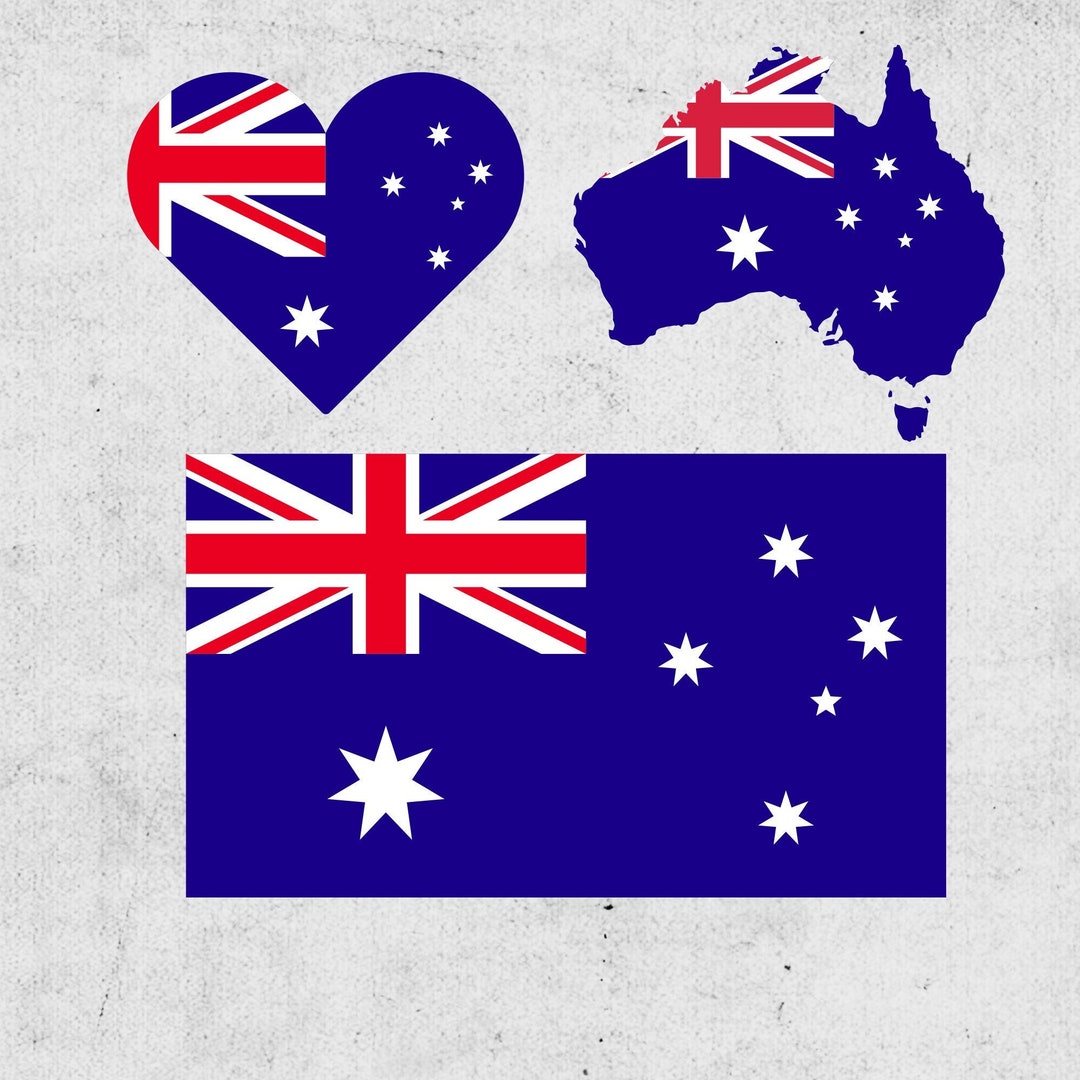 Australia Heart Flag SVG, Australia T-shirt - Mug - Totebag, High ...