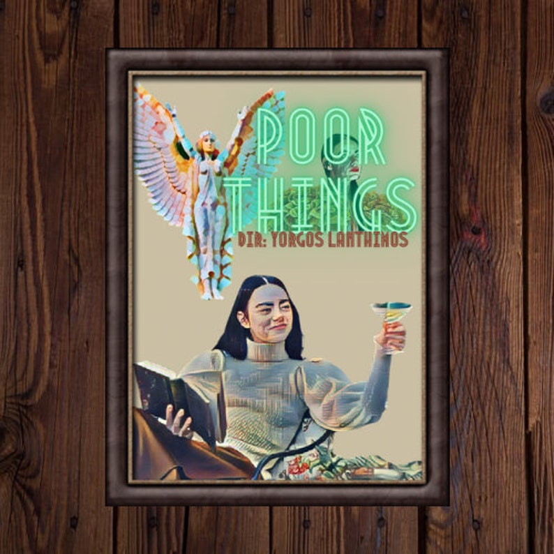 Poor Things Film Inspired Poster Starring Emma Stone - Etsy